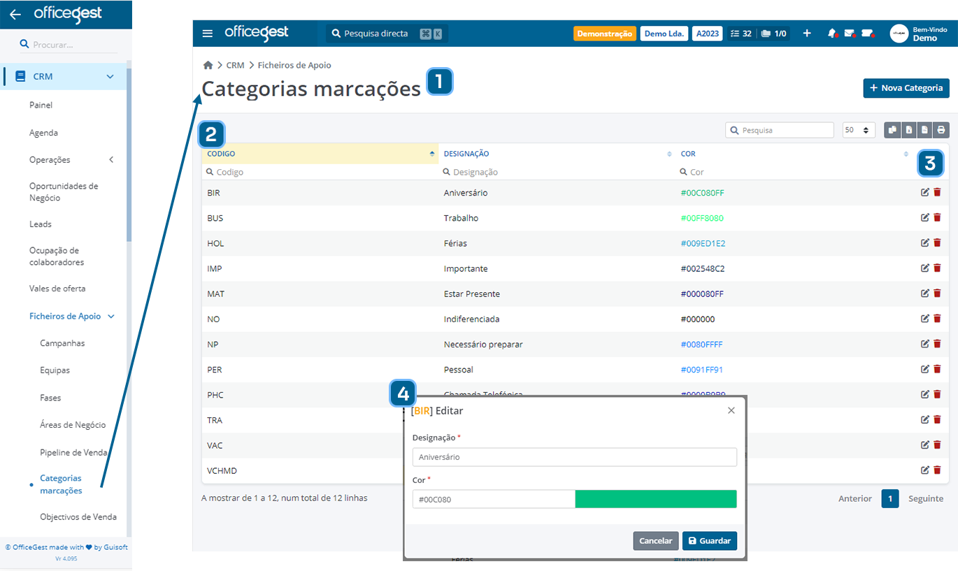 Ficheiros de Apoio / Categorias marcações – Help OfficeGest